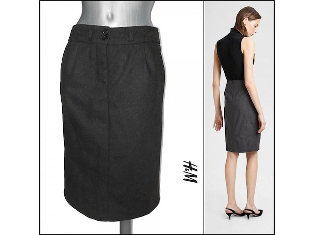 H&;M poslovna pencil suknja