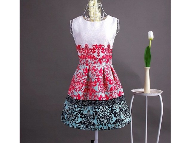Elegantna haljina 3D štampani materijal