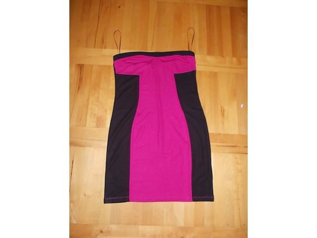 C&;A crno roza haljina XL vel