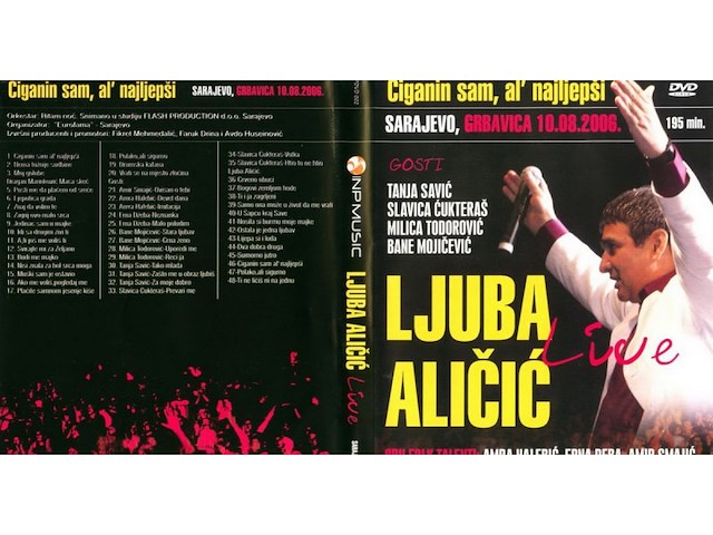 DVD Ljuba Alicic LIVE