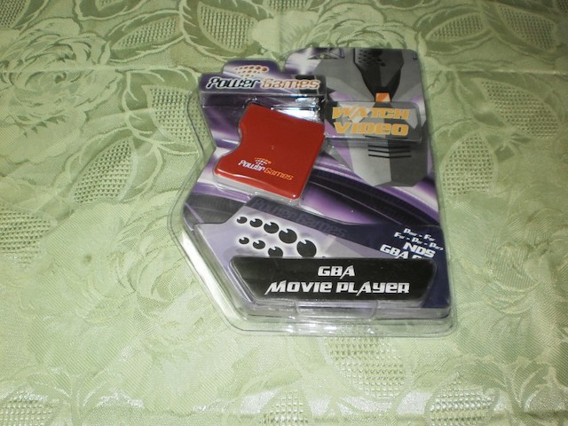 Nintendo GBA Movie Player - Power Games - NOVO