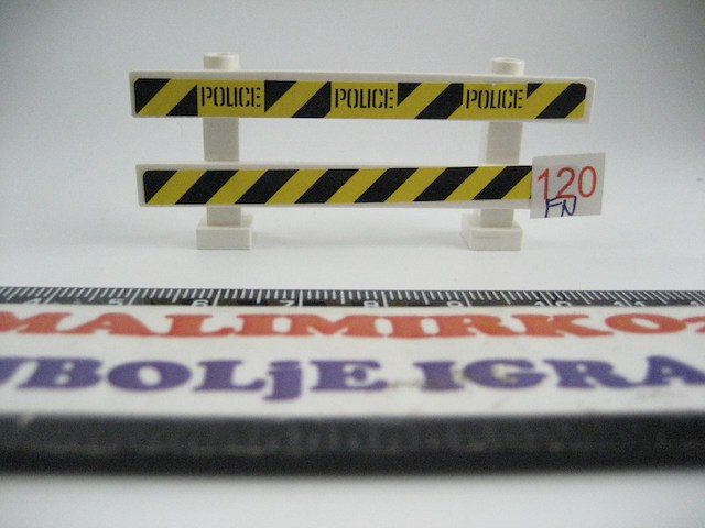 Lego POLICE ograda /T60-120FN/