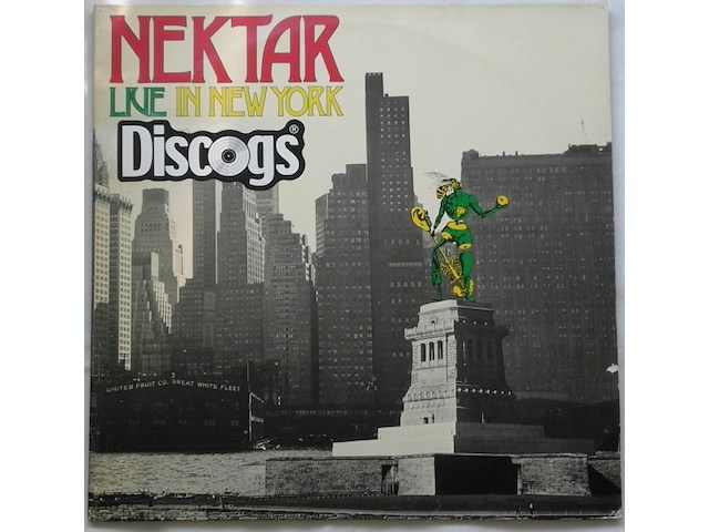 NEKTAR  -  2LP LIVE  IN  NEW  YORK