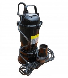 Black potapajuca muljna pumpa sa seckalicom 2600w