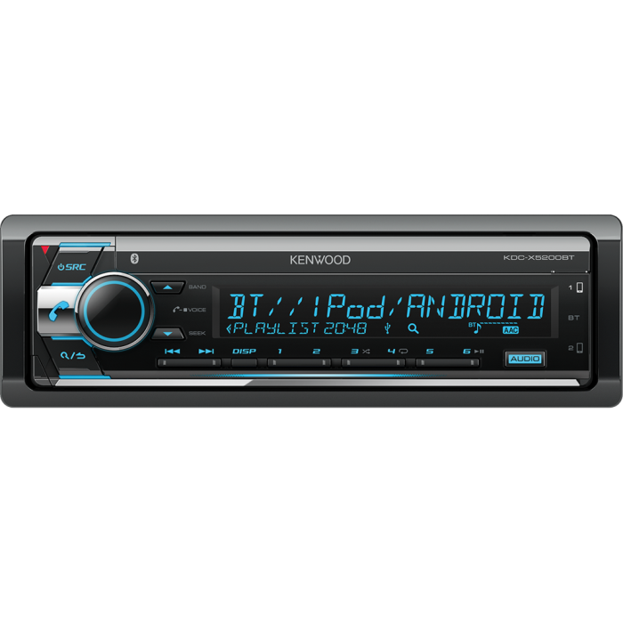 Kenwood KDC-X5200BT Auto radio sa CD, USB i Bluetooth-om