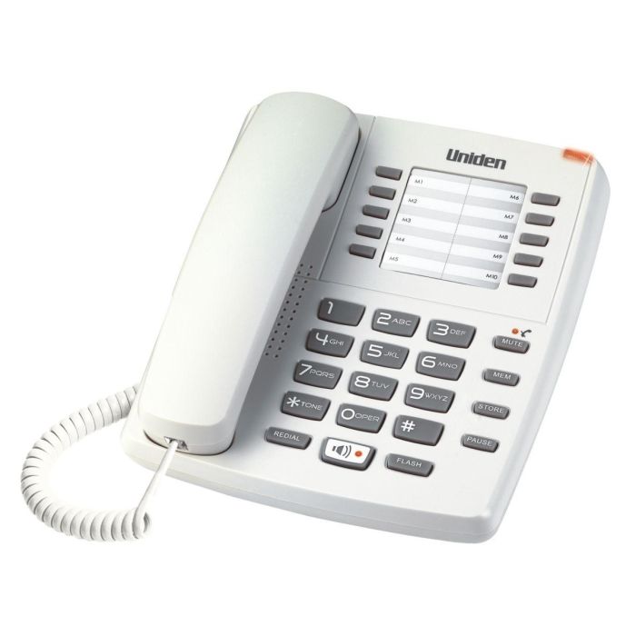 Uniden AS7301W Žični telefon sa 10 memorijskih tastera