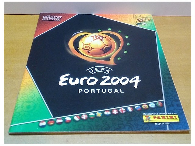 EURO 2004 PORTUGAL - nov prazan album, Panini