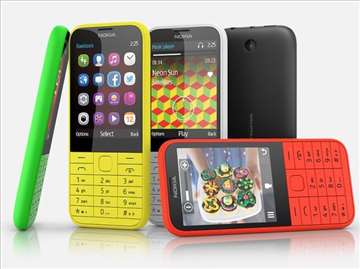 Telefoni Nokia 225 dual sim žuti i crni