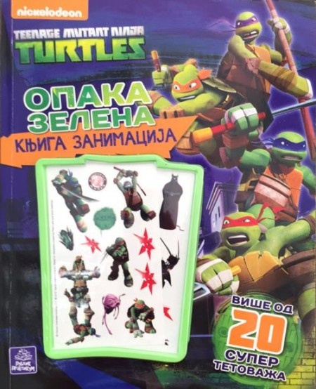 TMNT - Opaka zelena knjiga zanimacija ( N10006 )