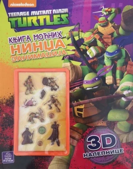 TMNT - Knjiga moćnih nindža zanimacija ( N10003 )