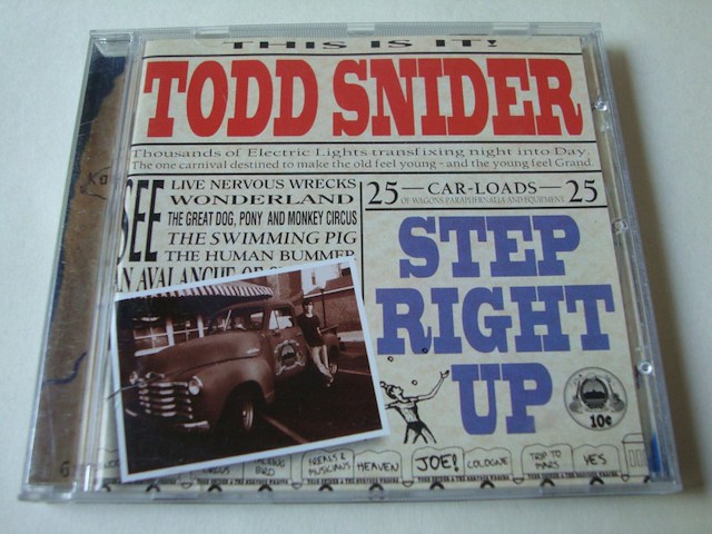 Todd Snider - Step Right Up