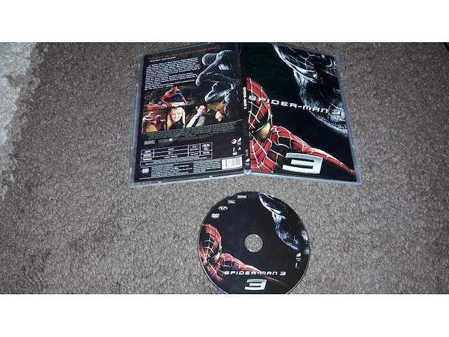 Spider-man 3 DVD