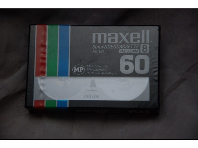 maxell 8mm 60 min video kaseta