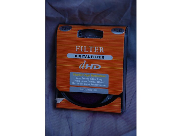 FILTER 72 MM FLD NOVO