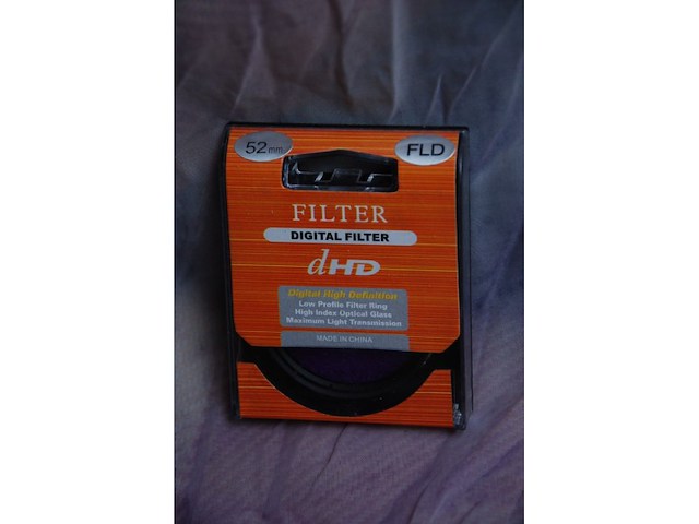 FILTER 52 MM FLD NOVO