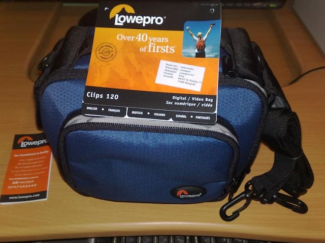 Nova torba za kamere i foto LOWEPRO Clips 120