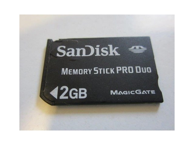 SanDisk Memory Stick PRO Duo 2Gb - memorijska kartica