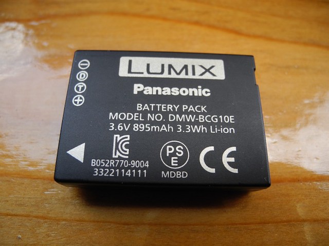 Panasonic DMW-BCG10E Baterija