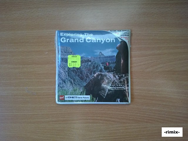3D razglednica - Grand canyon 21 3d slika