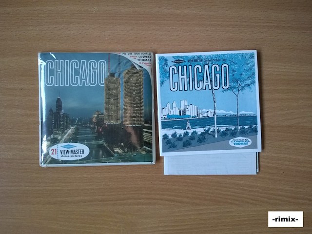 3D razglednica - Chicago 21 3d slika