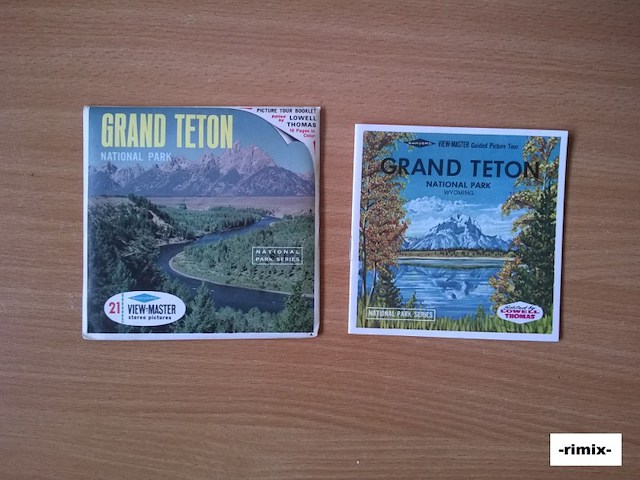 3D razglednica - Grand Teton 21 3d slika