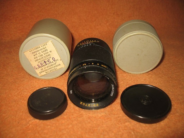 Jupiter 37a objektiv  M42 navoj