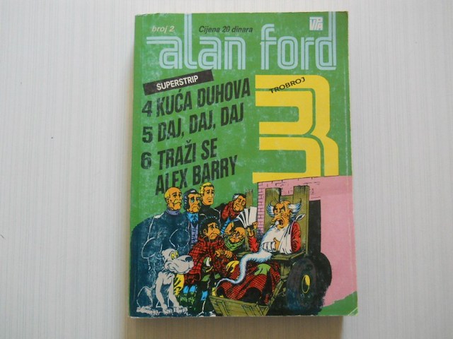 Alan Ford trobroj broj 2
