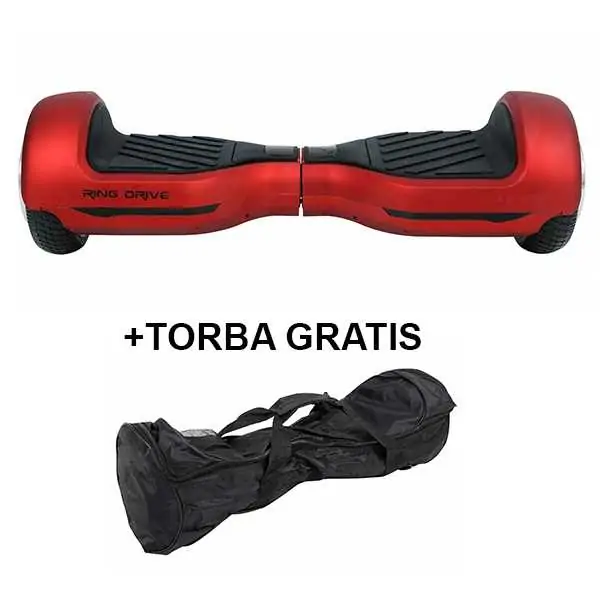 Balans skuter hoverboard Ring Drive 2 crveni+ poklon torba