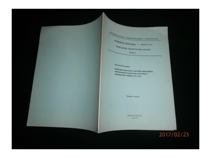 LUKOVIĆ, NEKOLIKO PODATAKA O BITNIJIM OBELEŽJIMA PARTI