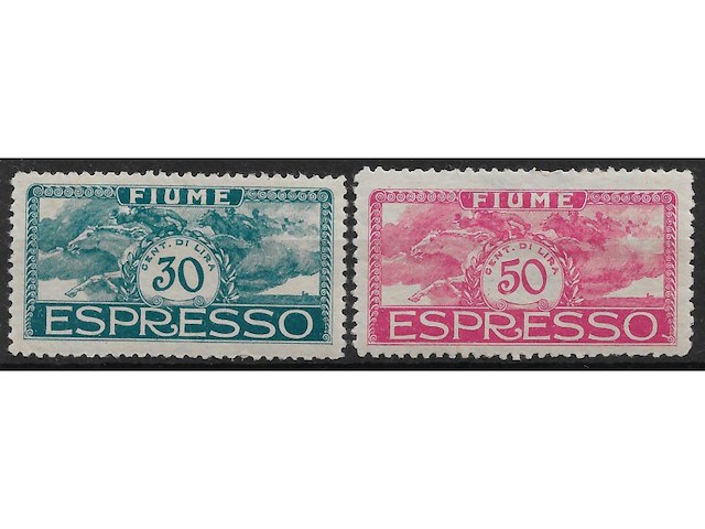 1920 - FIUME 12.septembar ESPRESSO MH