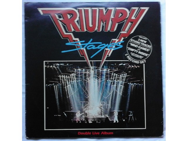 TRIUMPH  -  2LP  STAGES  LIVE