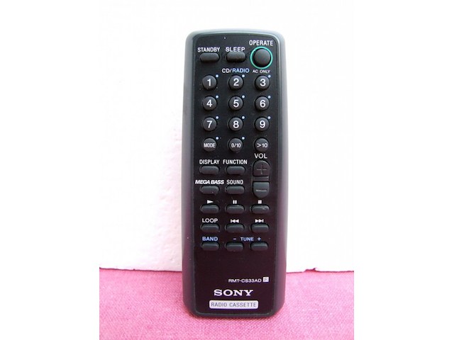 Sony audio system remote RM-U304. -- Mali oglasi i prodavnice #