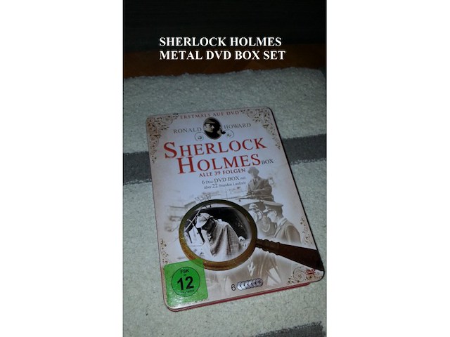 Sherlock Holmes Metal Box DVD Set - TOP PONUDA