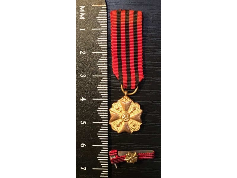 rumuska minijatura ordena sa zamenicom Rumunija