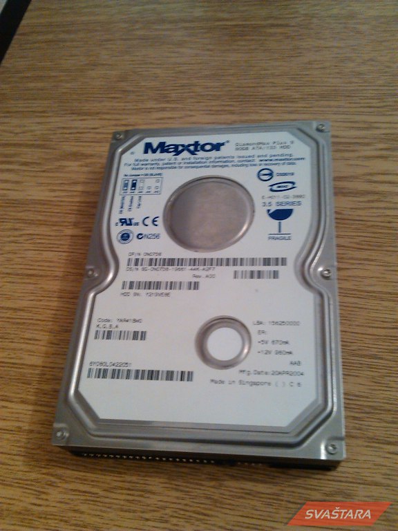 Maxtor 80GB ATA