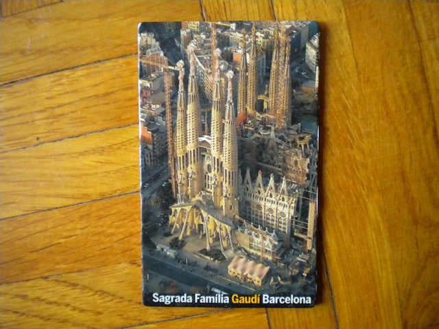 SAGRADA FAMILIA GAUDI BARCELONA, magnet