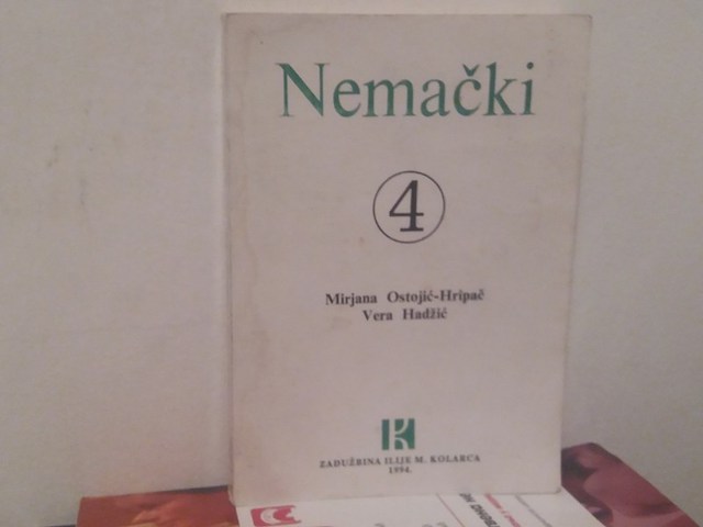 Nemacki knjiga broj 4 Kolarac Ostojic  Hripac,Hadzic