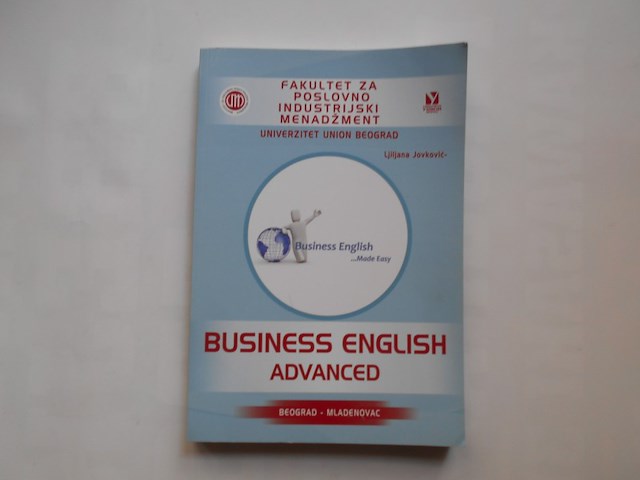 Business english advanced, Ljiljana Jovković,UnUNIONbg