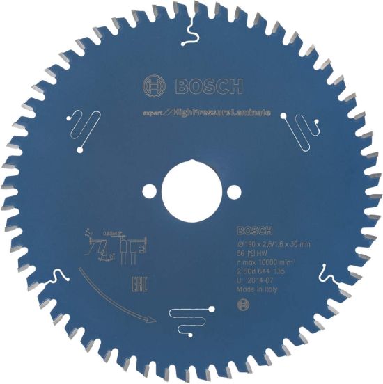 Bosch list kružne testere Expert for High Pressure Laminate 190 x 30 x 2,6 mm, 56 - 2608644135