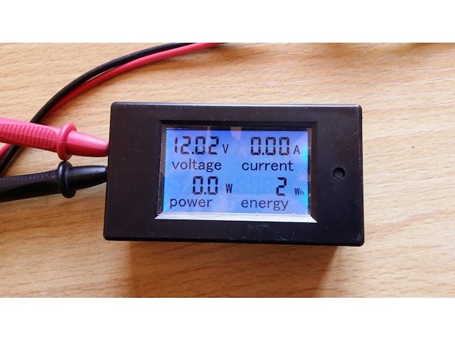 DC Volt-Ampermetar  6.5V-100V  50A