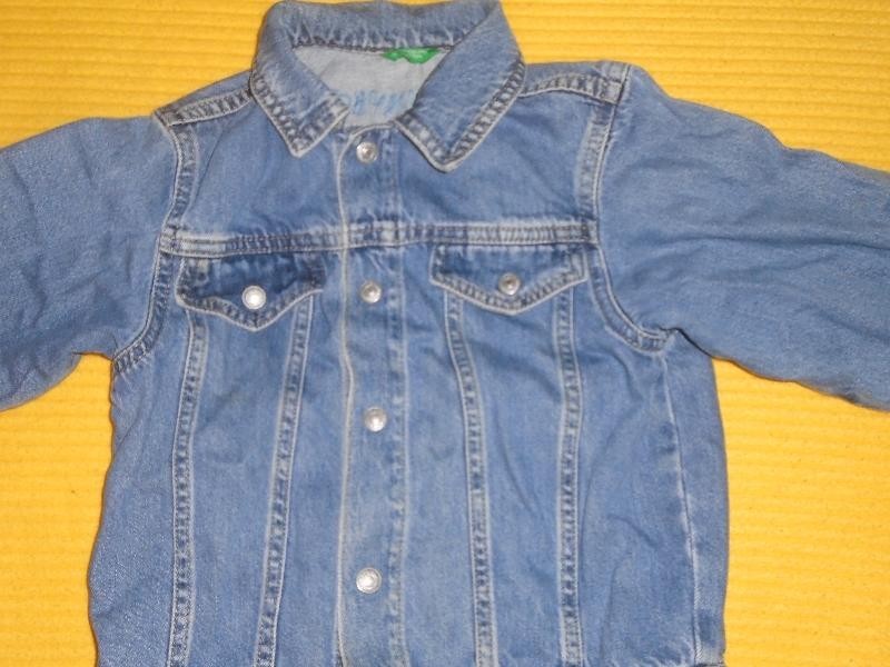 BENETTON teksas jakna - gornjak 98cm (3 godine)