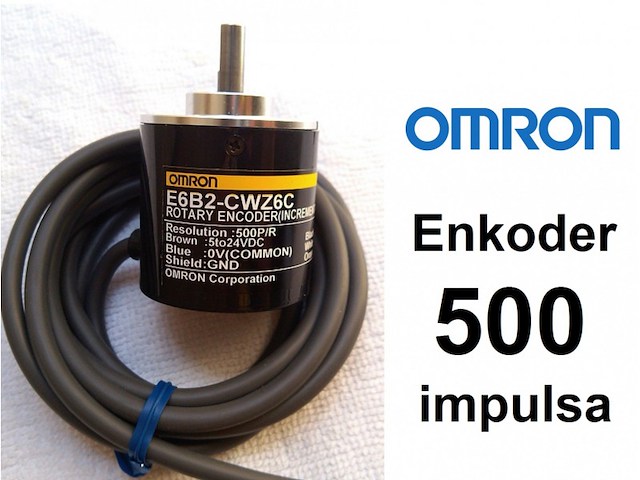 Rotacioni enkoder - 500 impulsa - OMRON - NPN