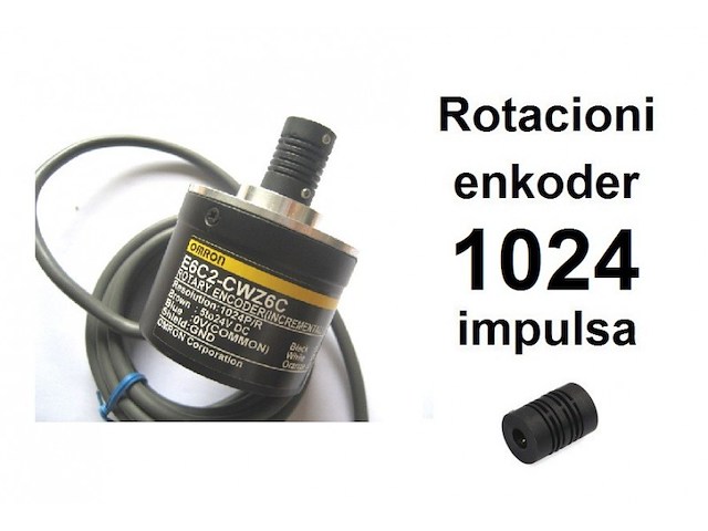 Rotacioni enkoder - 1024 impulsa - OMRON - NPN