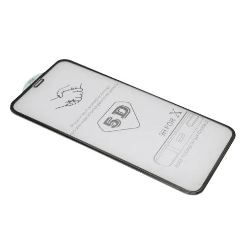 Zaštino staklo (glass) 5D za iPhone X/XS/11 Pro crna (MS)