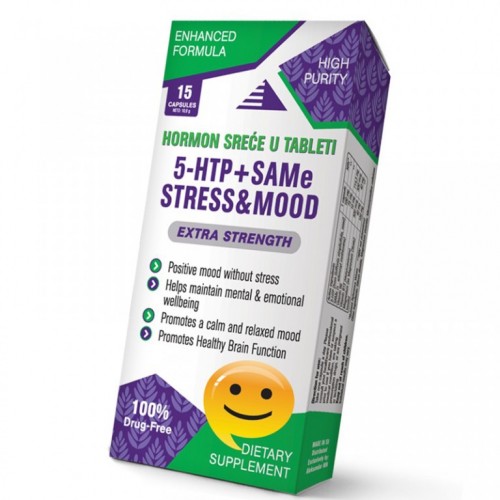 Stress&Mood tablete 5 HTP + SAMe