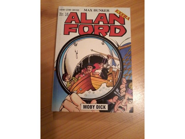Alan Ford extra broj 16 Moby Dick