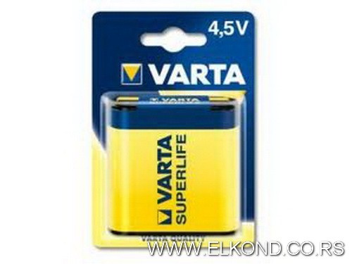 BATERIJA VARTA 3R12 4,5V SUPER LIFE