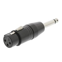 ADAPTER XLR/Ž - 6,3MONO SWEEX