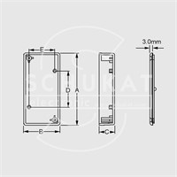 PLASTIČNA KUTIJA 50X50X20