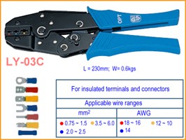 KLJEŠTA ZA IZOLOVANE PAPUČICE 0,5-6mm2